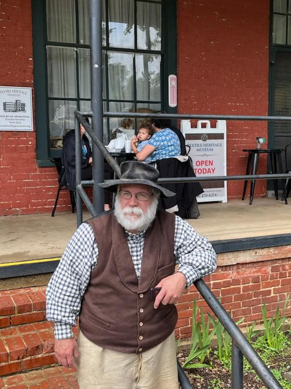 Brian Hall-Textile Mill Worker-4-24-2023 – Textile Heritage Museum